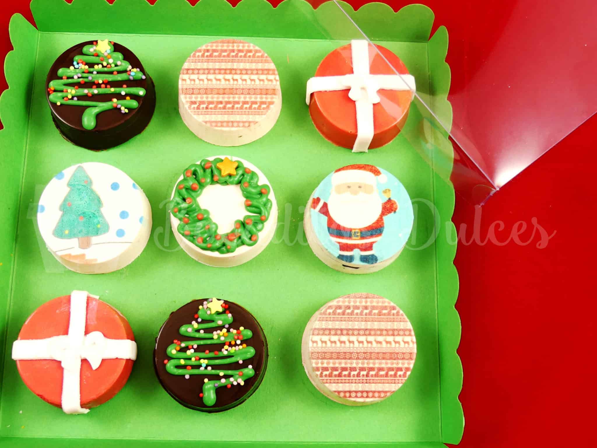 Caja de 9 oreos cubiertas personalizadas – Bocaditos Dulces