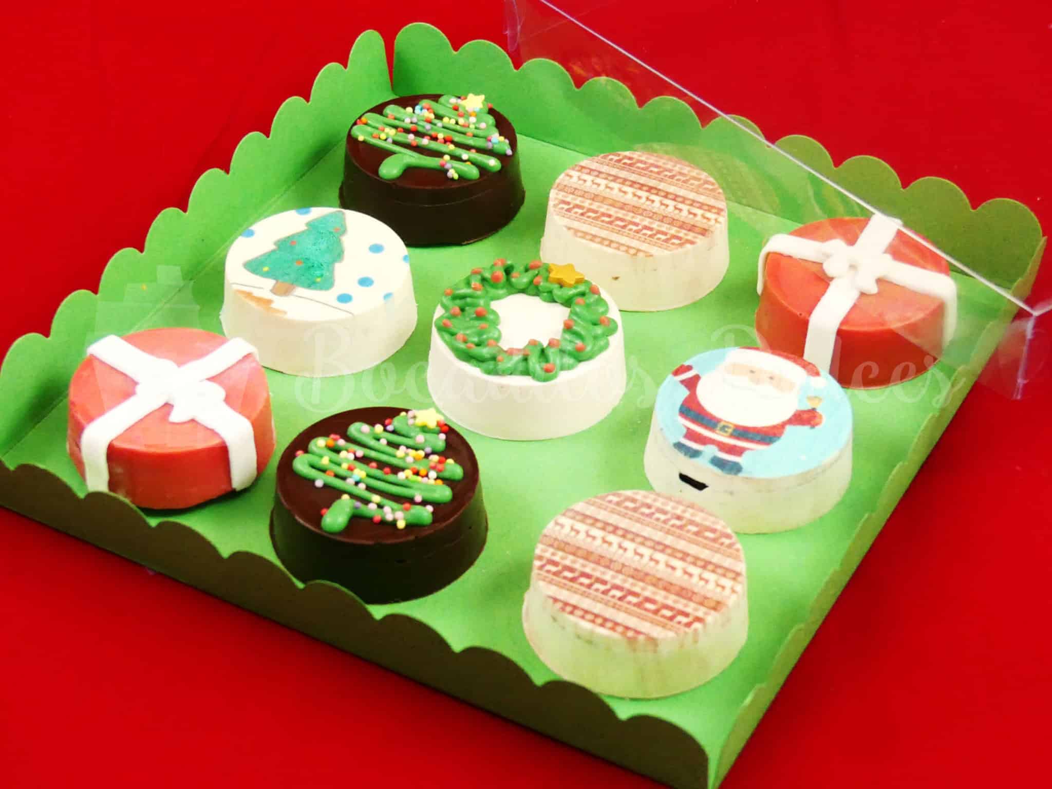 Caja de 9 oreos cubiertas personalizadas – Bocaditos Dulces